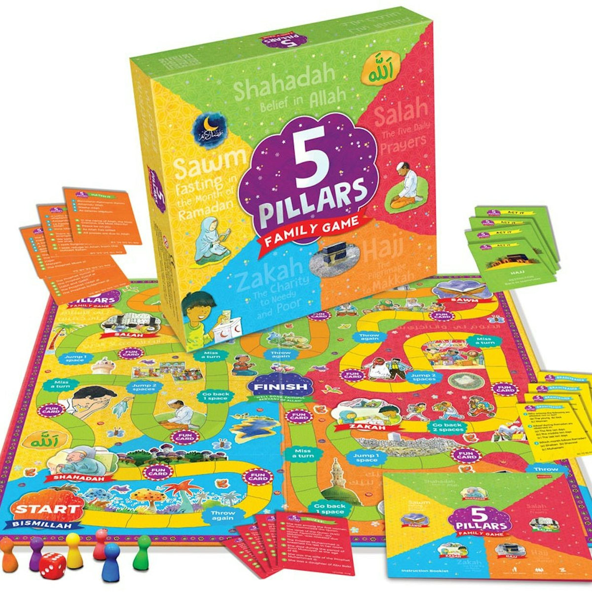 Five Pillars of Islam Family Board Game – Safa Islamic Lifestyle