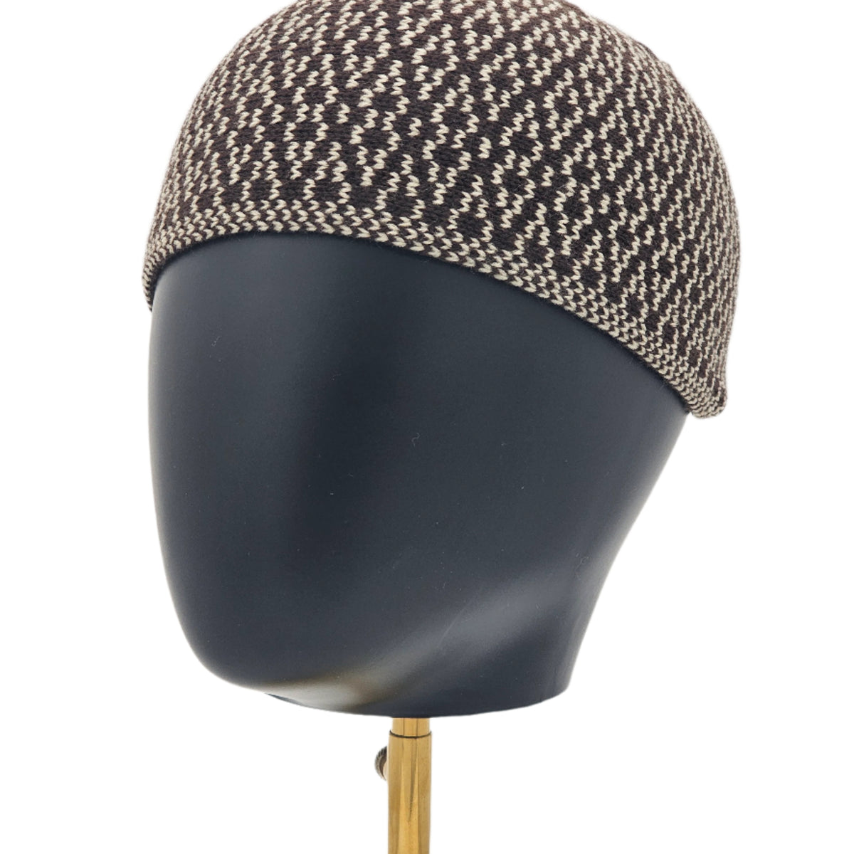 Brown Patterned Mosque Cap – Safa Islamic Lifestyle