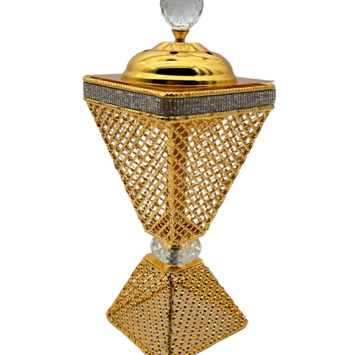 Gold Bakhoor Burner – Safa Islamic Lifestyle