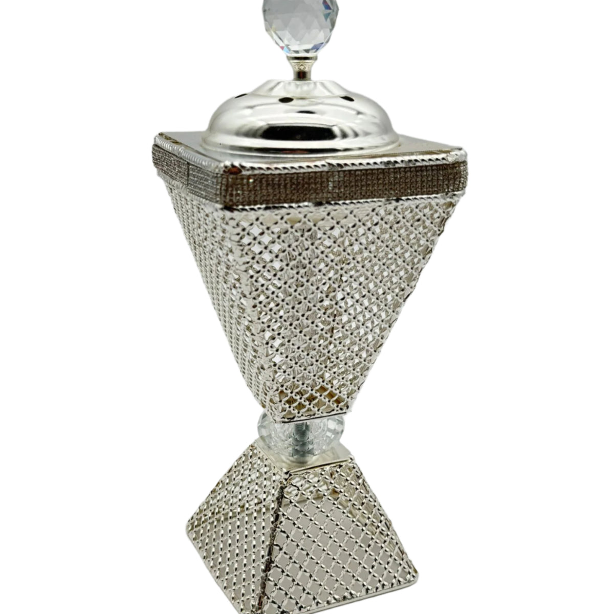 Silver Bakhoor Burner – Safa Islamic Lifestyle