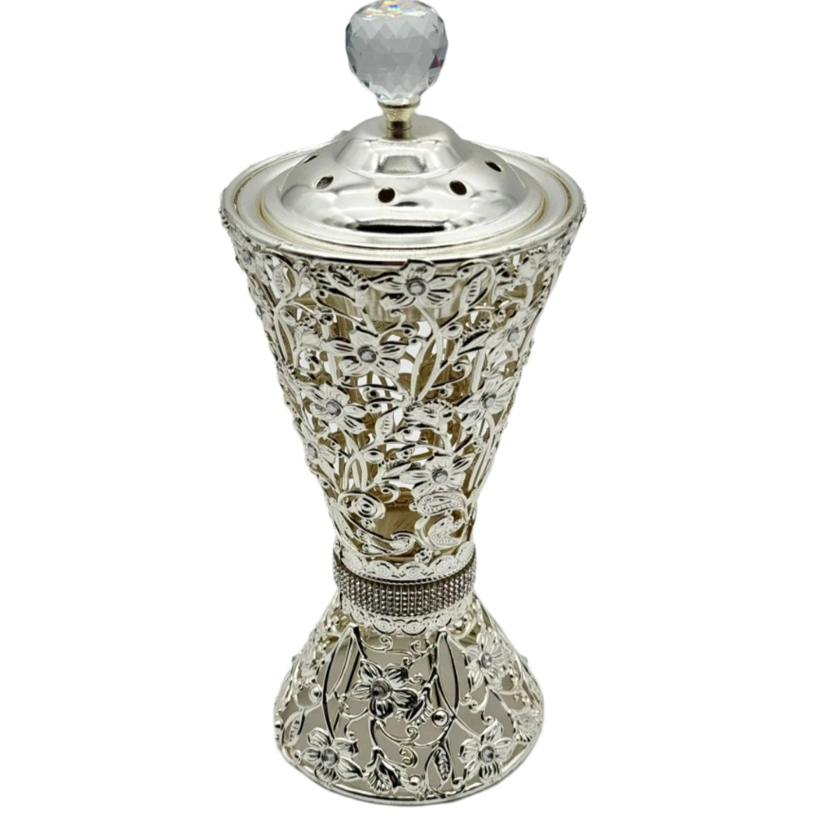 Silver Bakhoor Burner – Safa Islamic Lifestyle