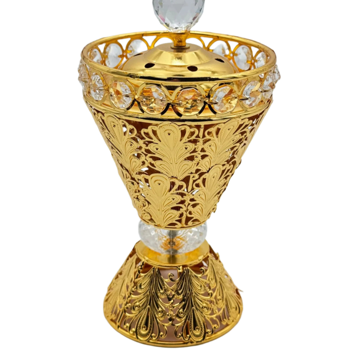 Beautiful Gold Bakhoor Burner – Safa Islamic Lifestyle